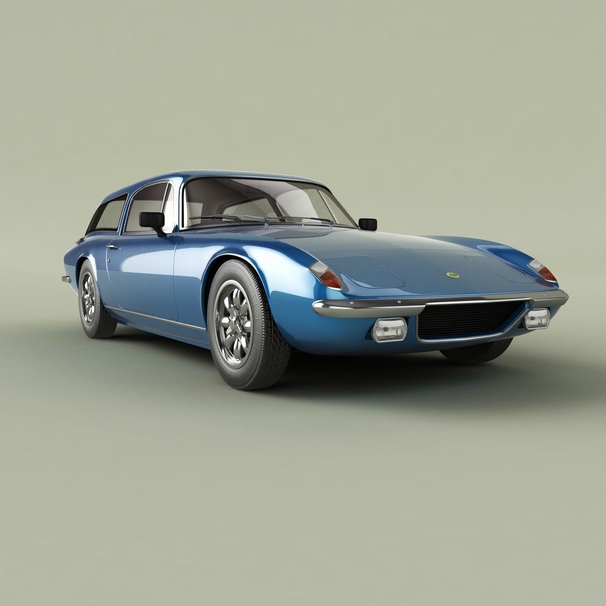 Lotus Elan Plus2 Shooting Brake 3D model | CGTrader