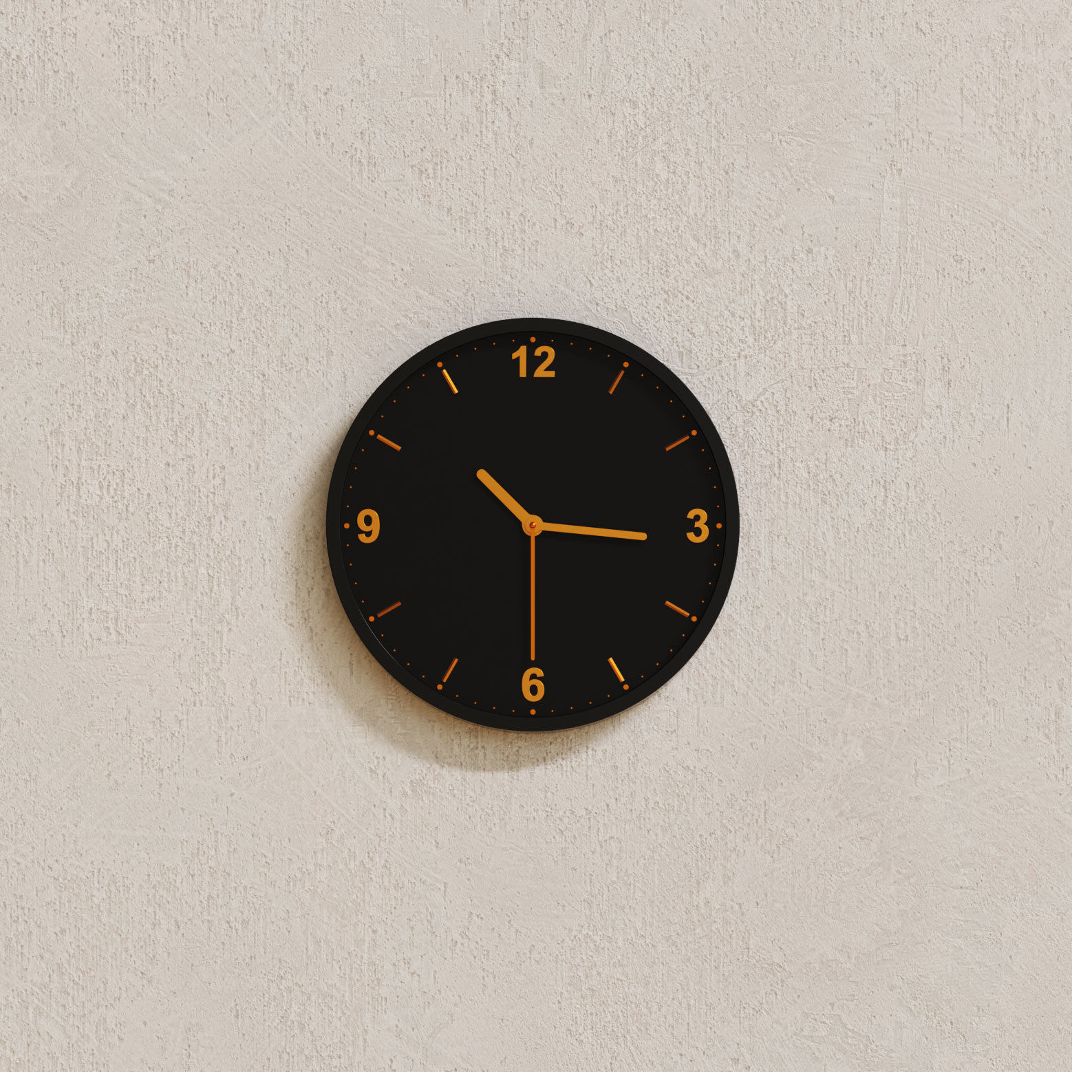 Simple Clock 3D model | CGTrader