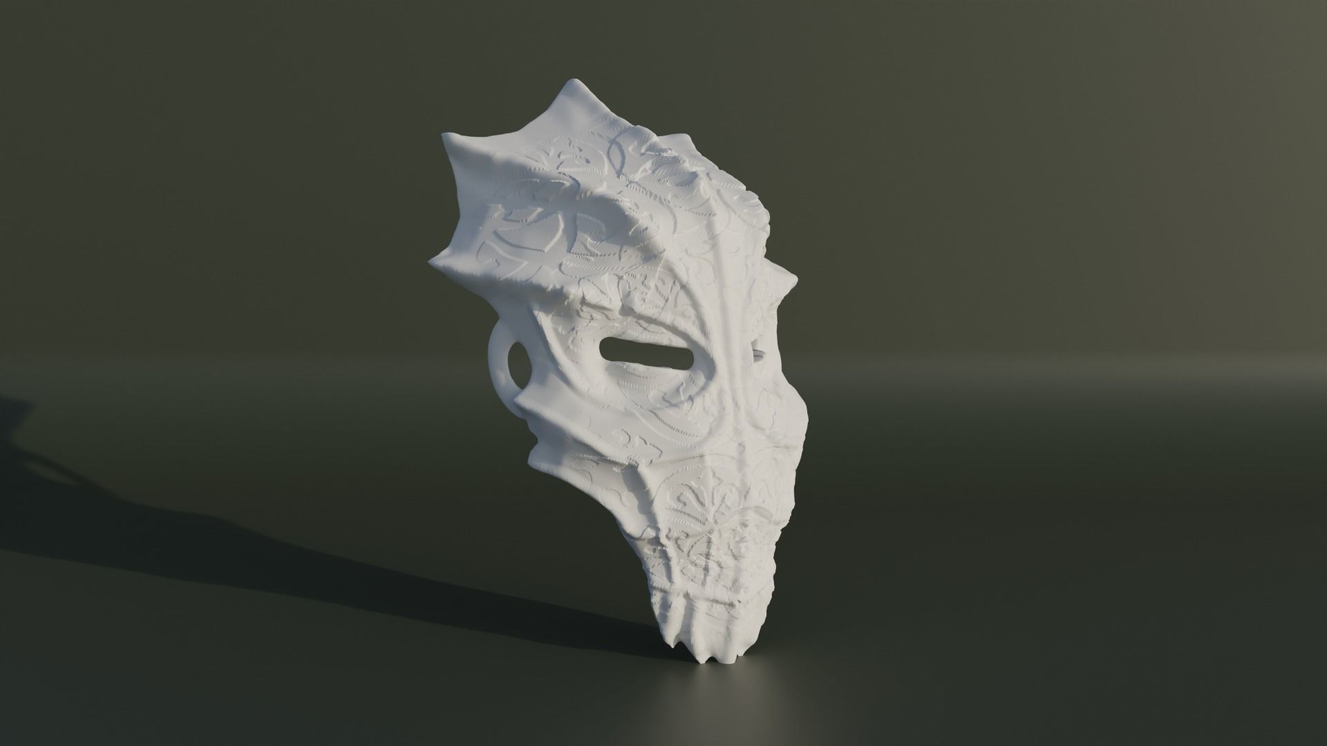 Skyrim Azhidal Face Mask - Skyrim Cosplay 3D model 3D printable | CGTrader