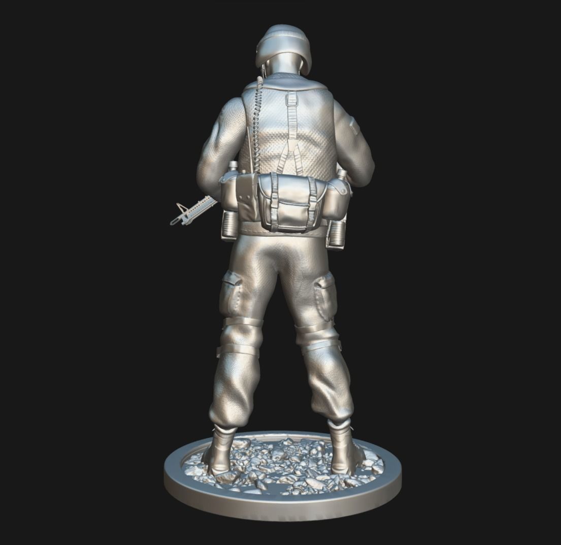 75th Ranger Rifle Turn - US Army 3D model 3D printable | CGTrader