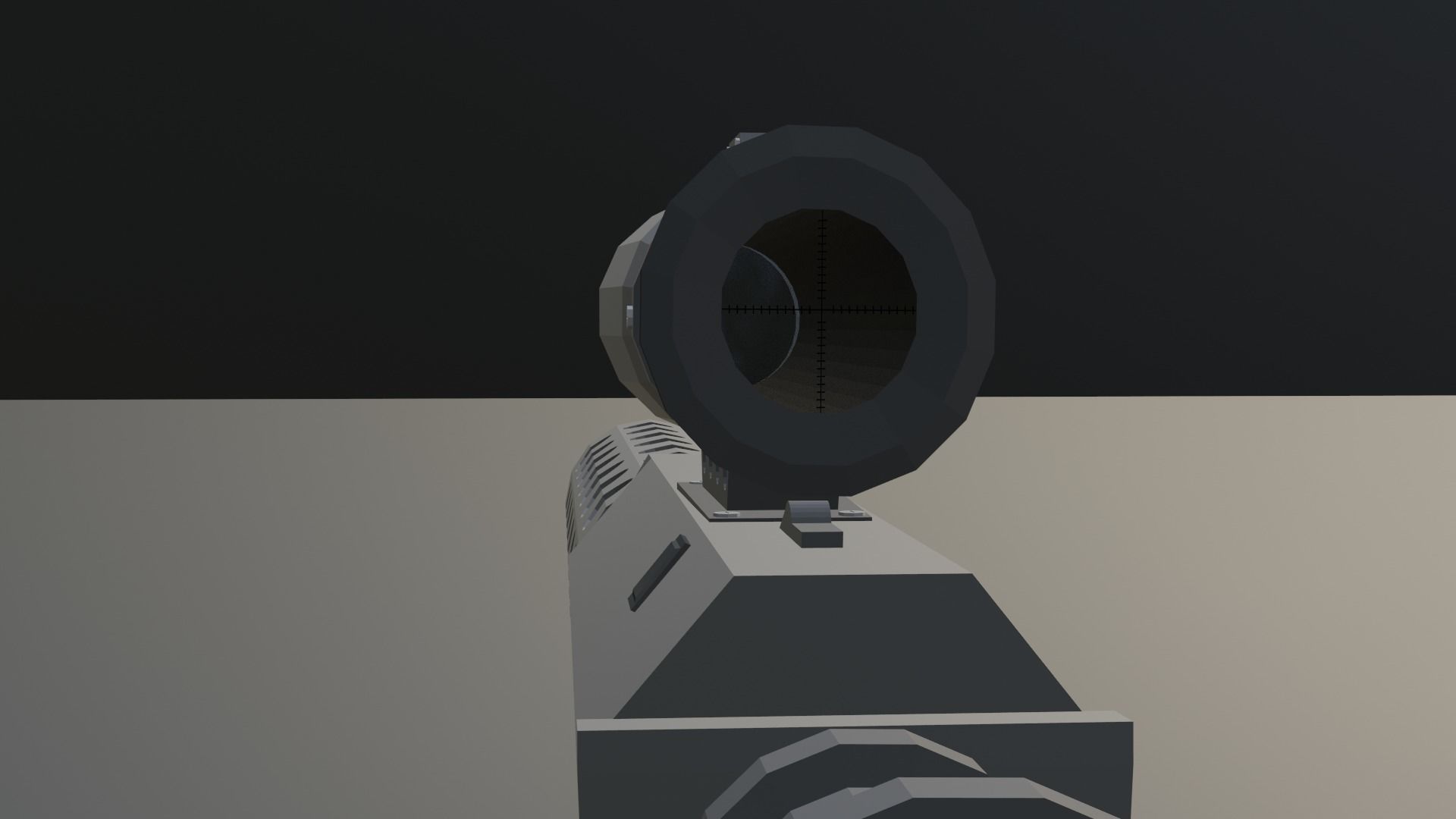 3D model Low Poly Gun M4 Carbine VR / AR / low-poly | CGTrader