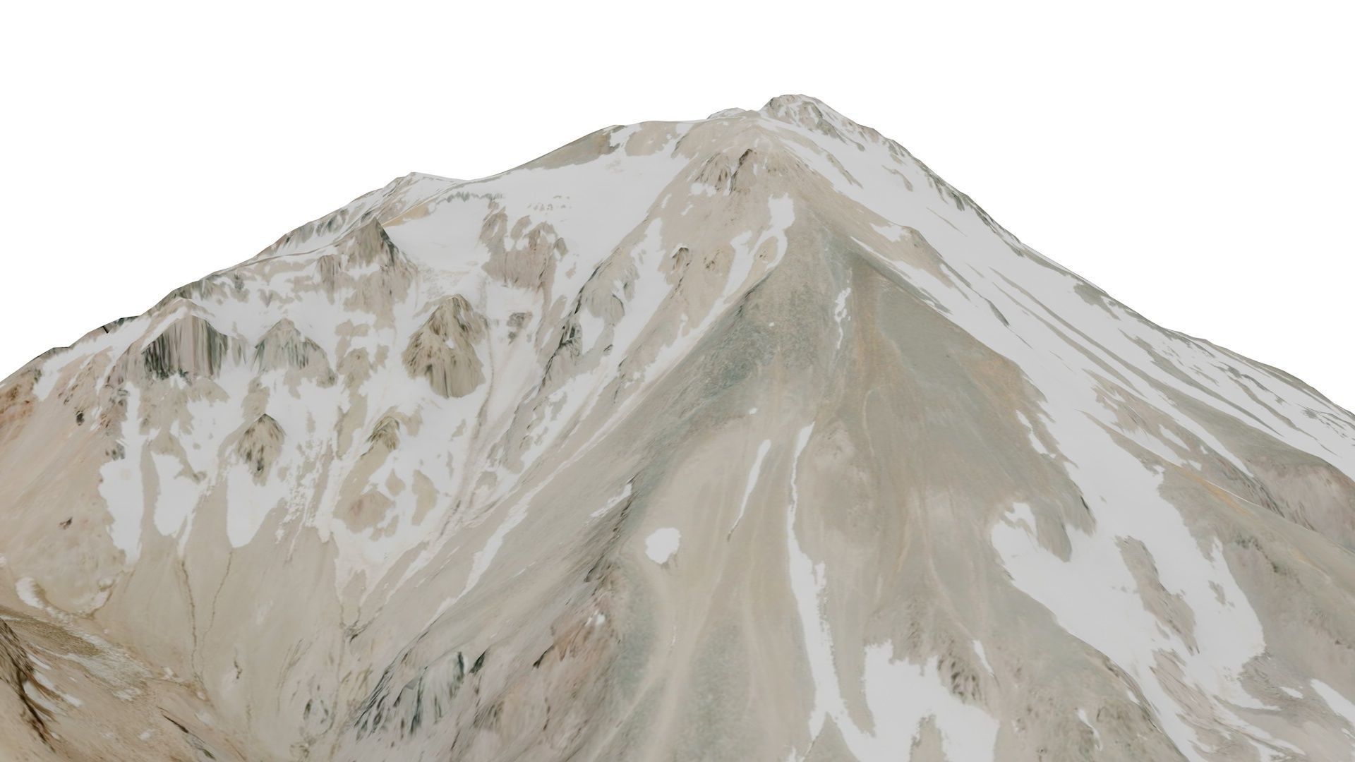 Mount Shasta 3D model | CGTrader