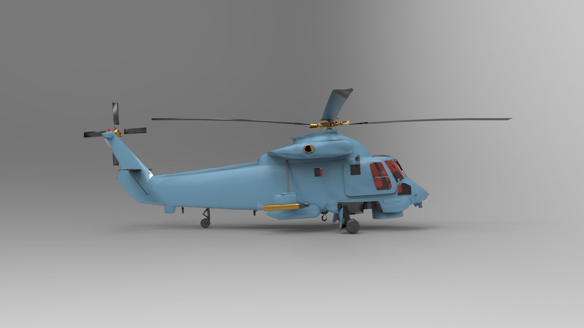 Kaman SH-2 Seasprite 3D model | CGTrader