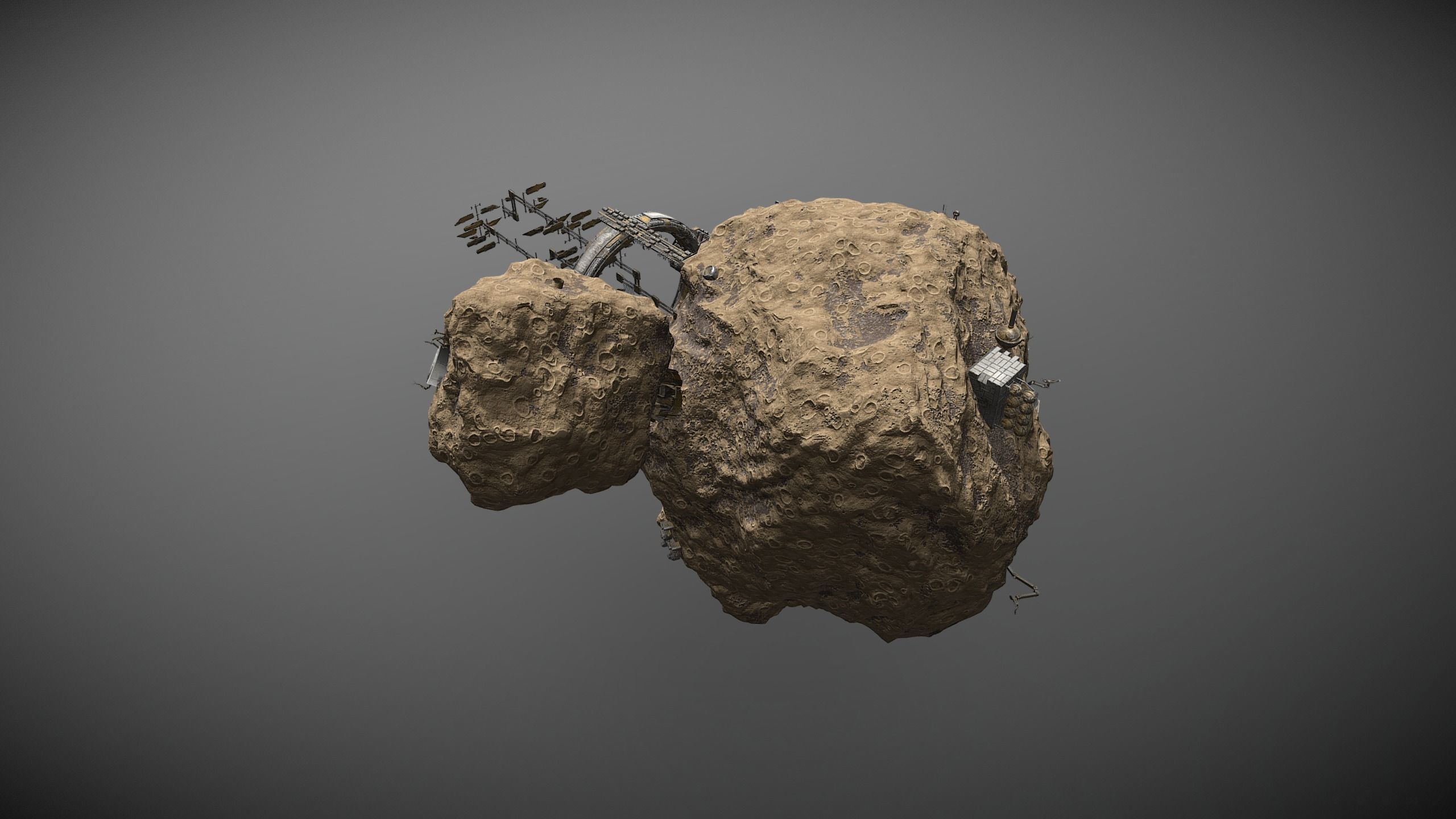asteroid 42 free 3D model | CGTrader