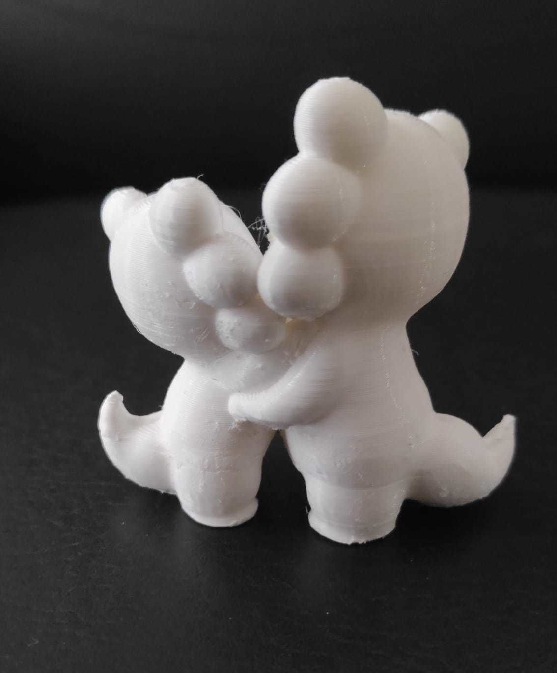 Axolotl Hug 3D model 3D printable | CGTrader
