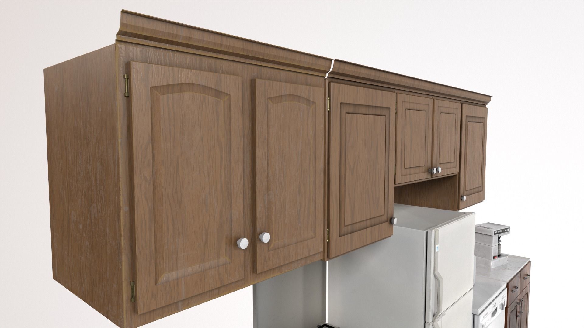 3D model Kitchen Pack 90s VR / AR / low-poly | CGTrader