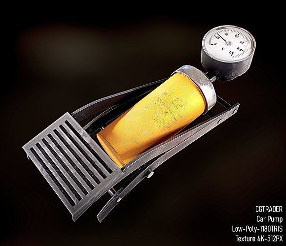 3D model Car Detail VR / AR / low-poly | CGTrader