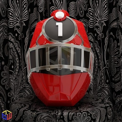 Power Rangers Time Force Red Ranger Helmet