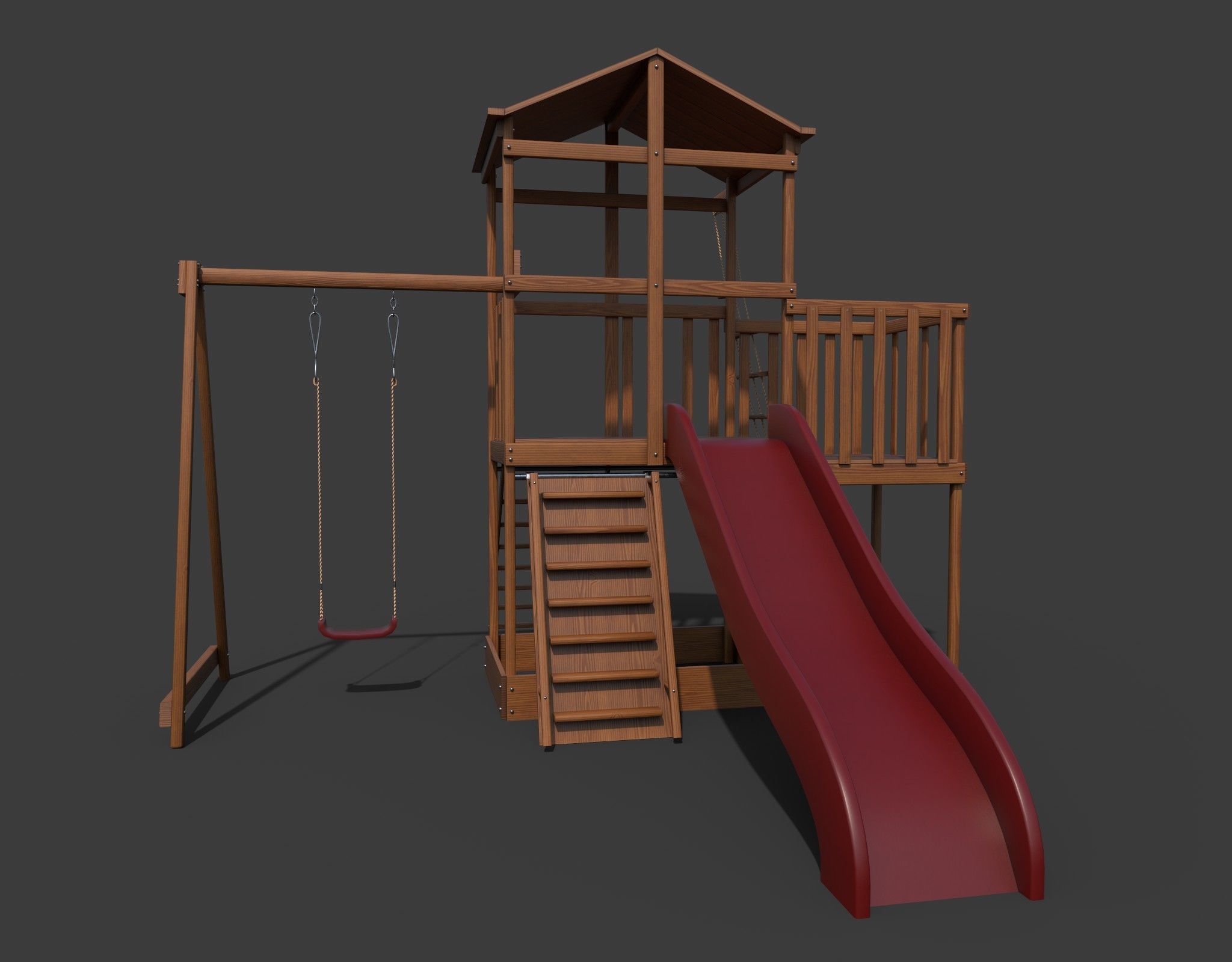 Children playground 3D model | CGTrader
