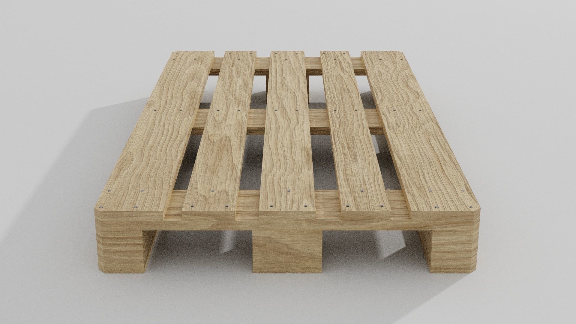 Wooden pallet 3D model | CGTrader