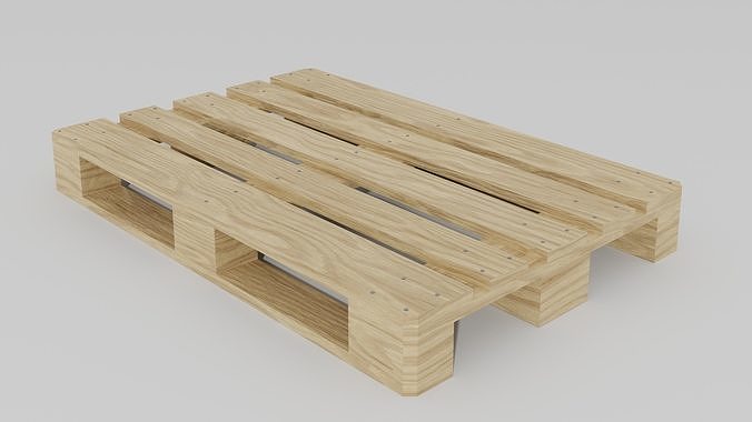 Wooden pallet 3D model | CGTrader