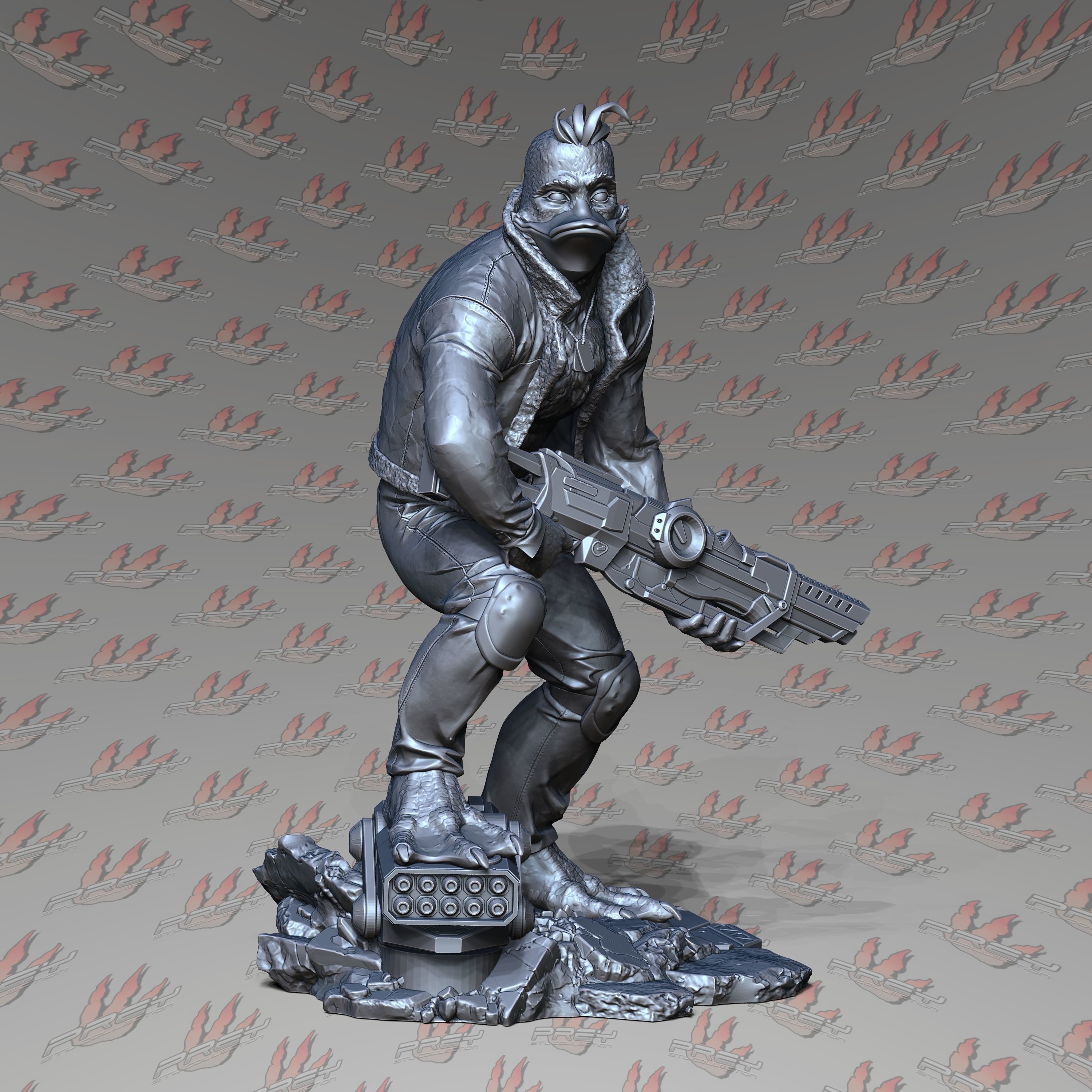 ACE DUCK 1-10 SCALE PRESUPPORTED 3D model 3D printable | CGTrader