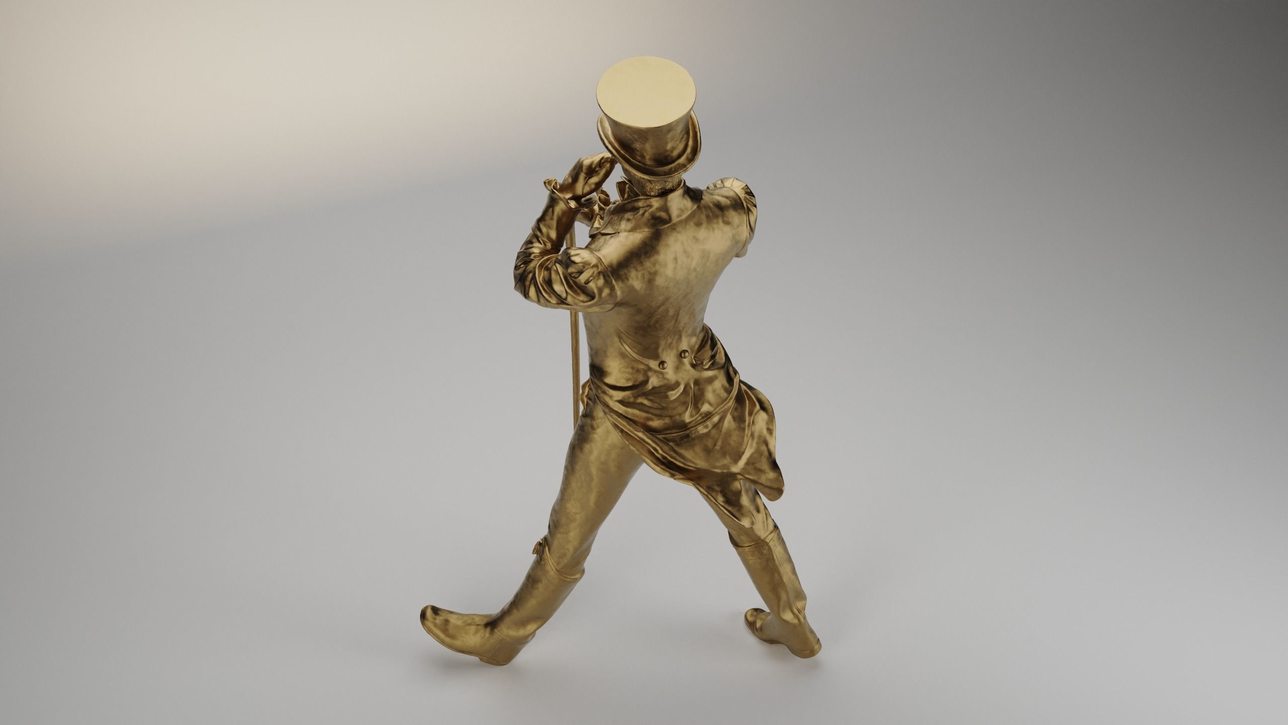 Johnnie Walker Character 3D Model 3D model | CGTrader