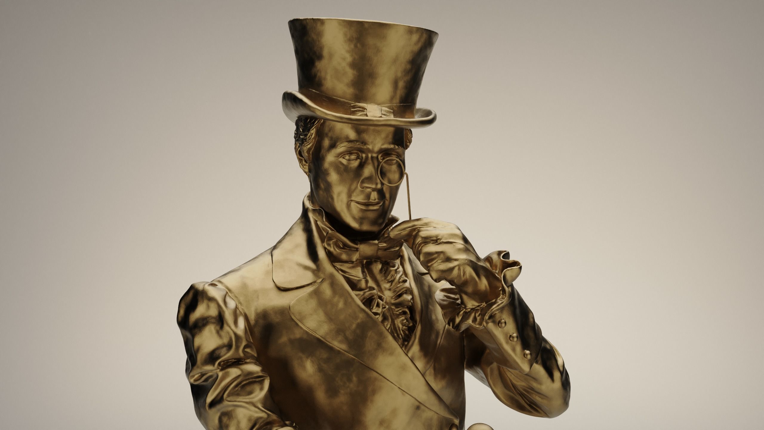 Johnnie Walker Character 3D Model 3D model | CGTrader