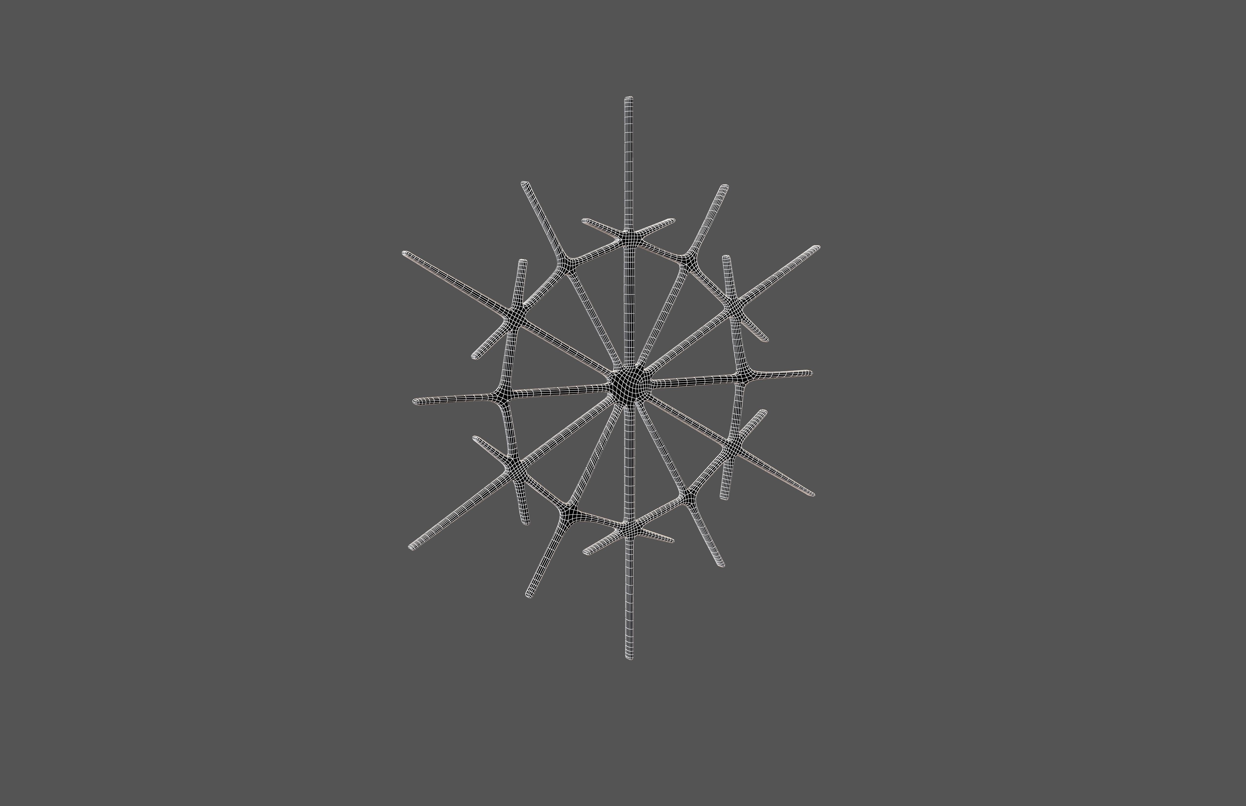 3D model Snowflake V1 001 VR / AR / low-poly | CGTrader