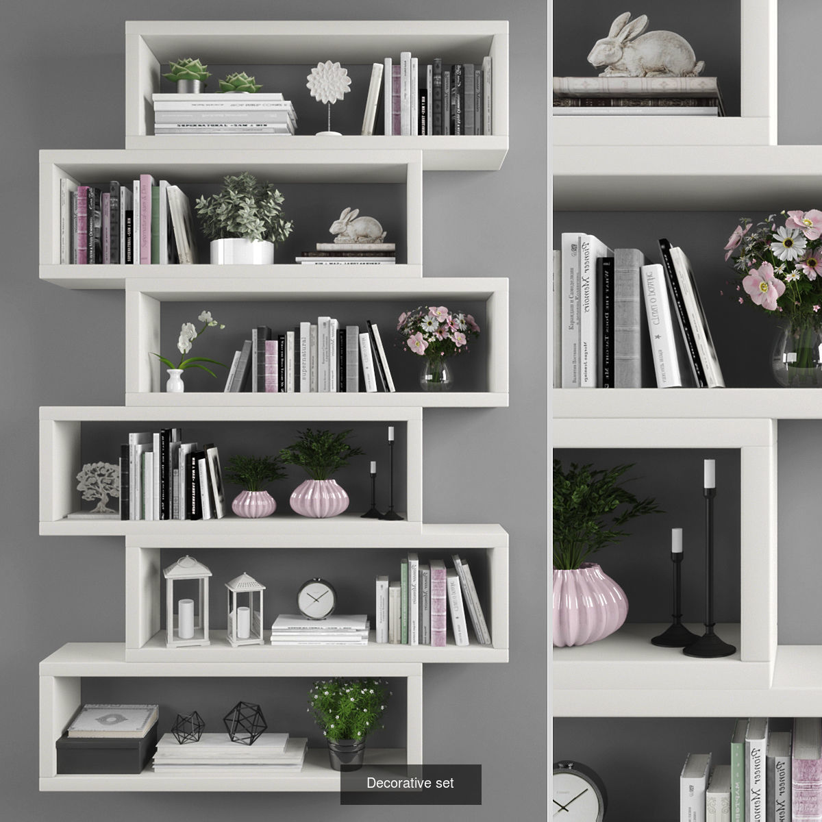 Collection of Decorative sets- 20 sets | CGTrader