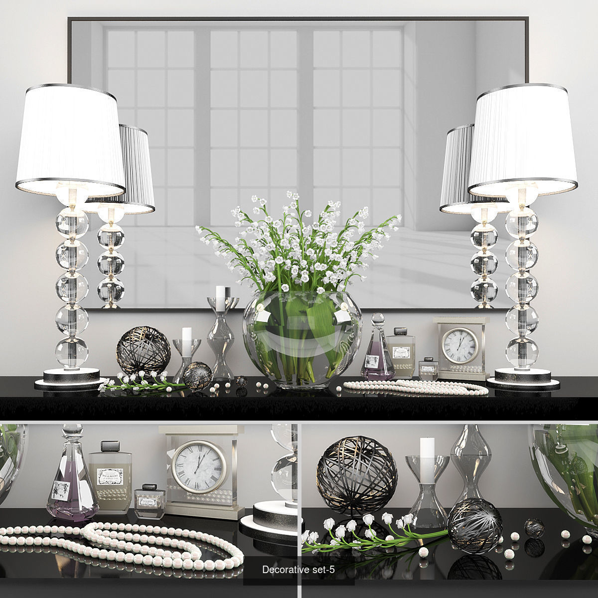 Collection of Decorative sets- 30 sets | CGTrader