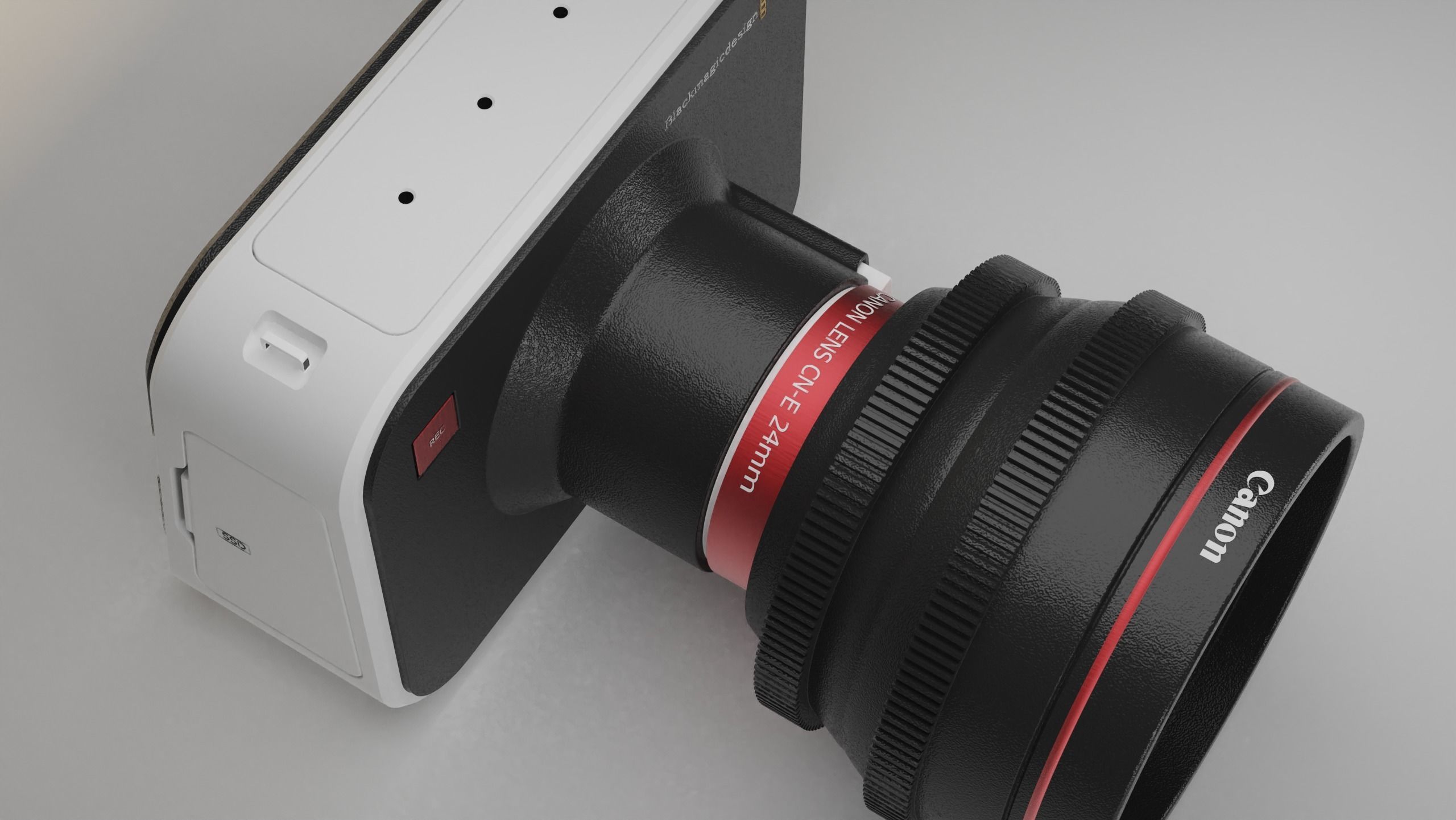 Blackmagic Production Camera 4K - 3D Model 3D model | CGTrader