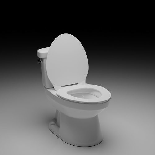 Toilet - 3D model | CGTrader