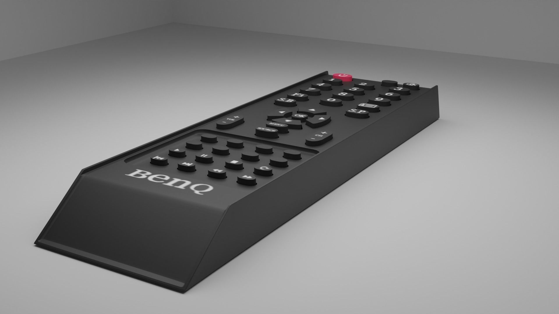 Remote Control 3D model | CGTrader