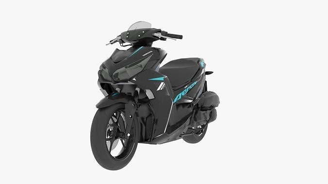 2021 Yamaha Aerox 155 3D model | CGTrader