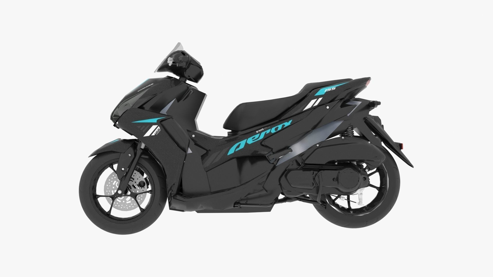 2021 Yamaha Aerox 155 3D model | CGTrader