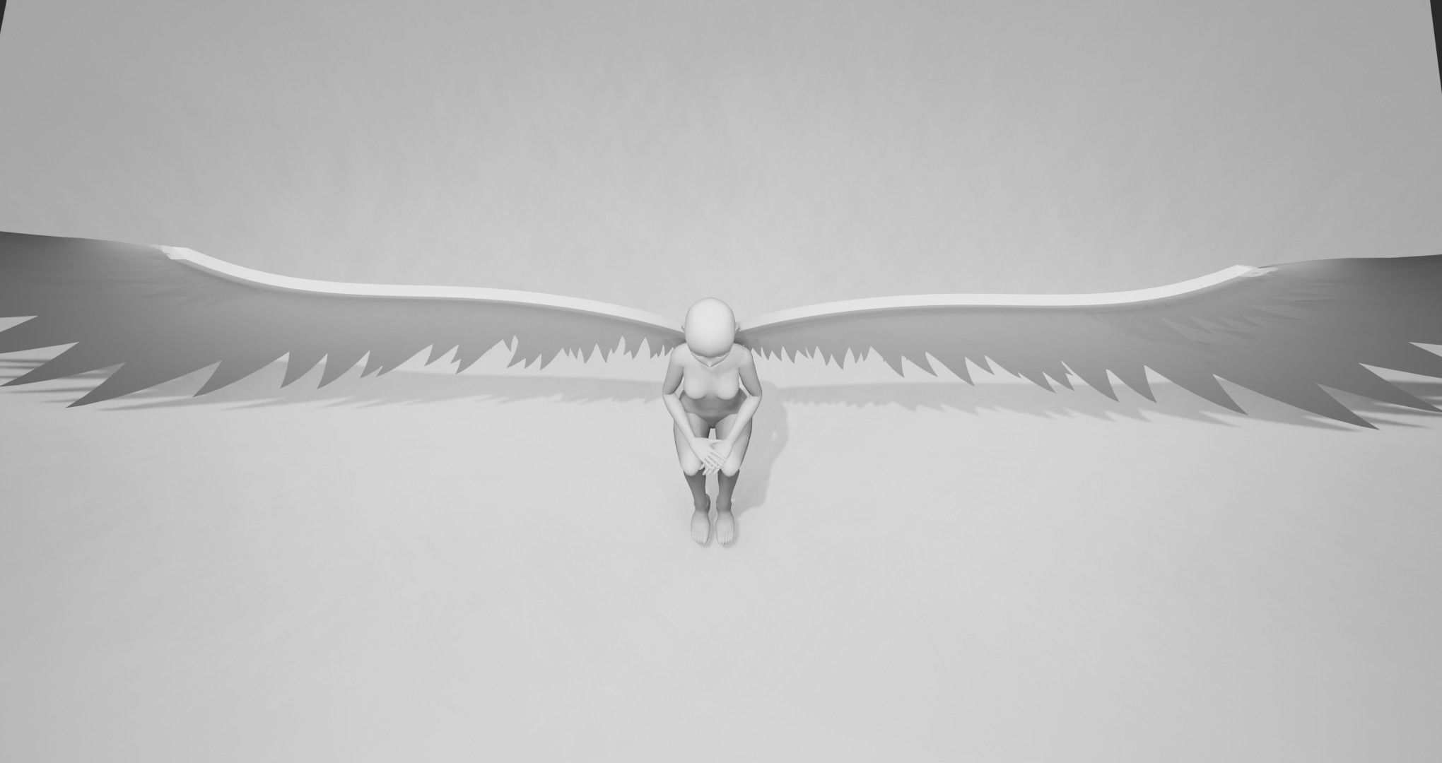 3D model angel VR / AR / low-poly | CGTrader