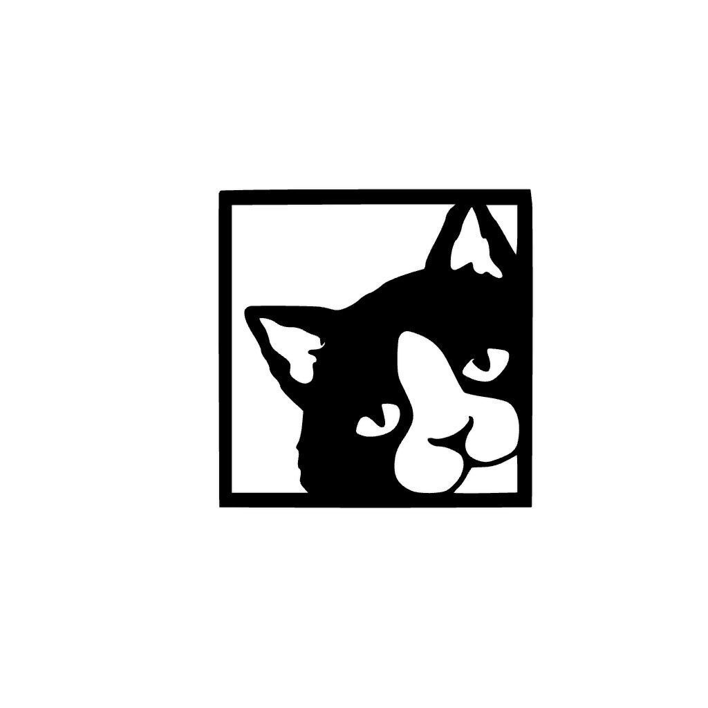 Triple Cat Wall Art 3D model 3D printable | CGTrader