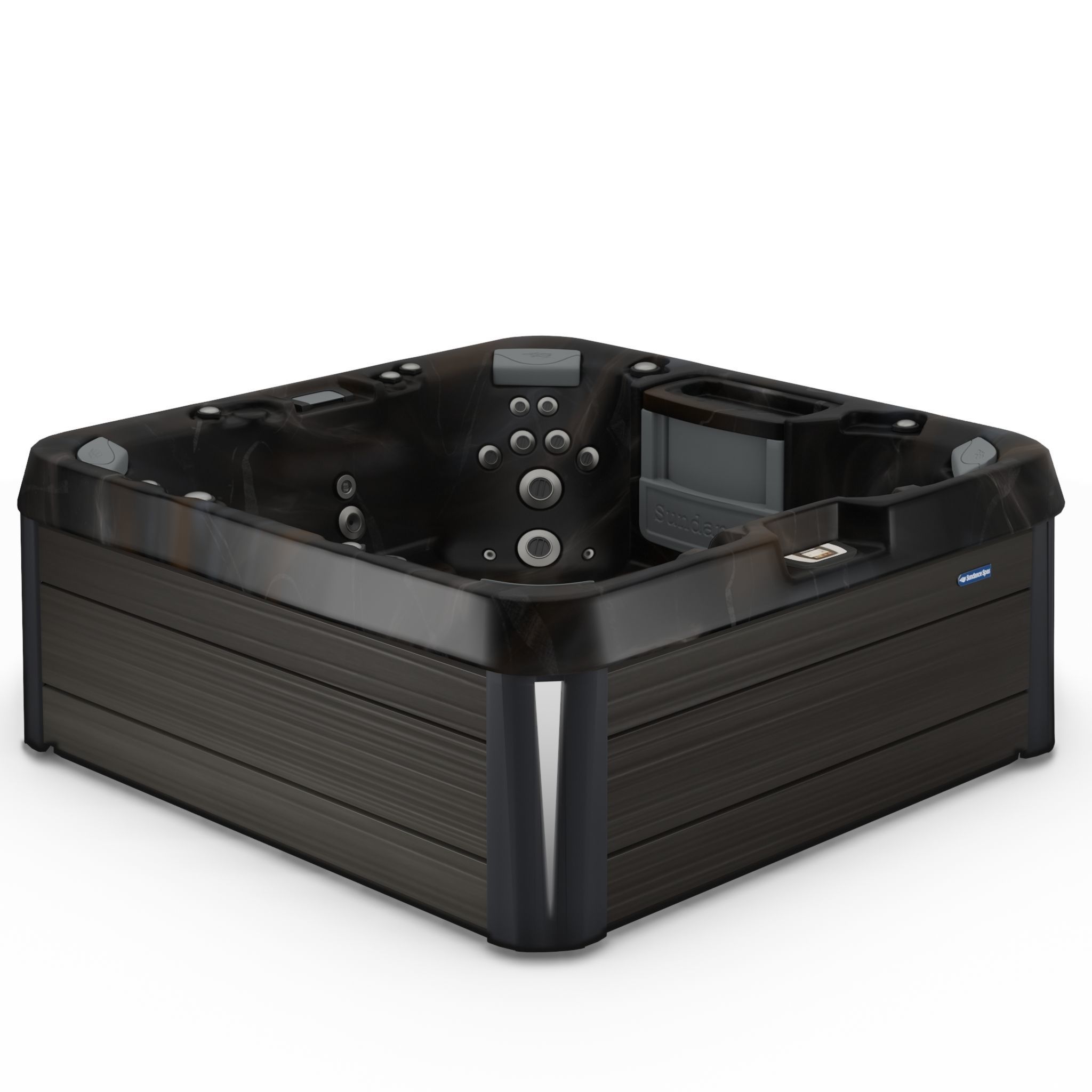 3D model 3D model of Hot Tub Jacuzzi Sundance Spas Optima VR / AR / low ...