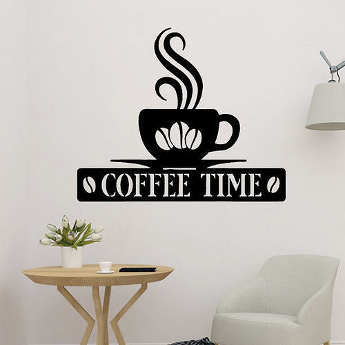 Coffee Time 2D Wall Decor 3D model 3D printable | CGTrader