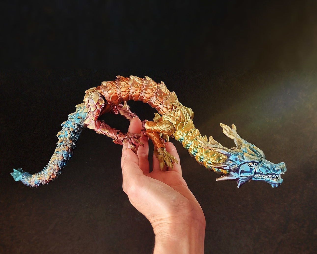 CHINESE DRAGON - ACTION FIGURE 3D model 3D printable | CGTrader