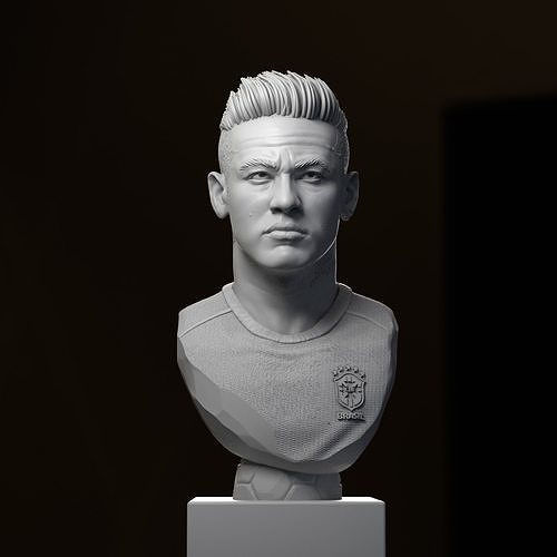 Neymar Statue