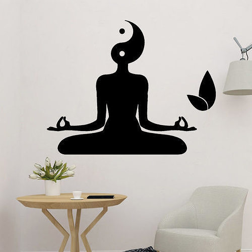 Yoga Meditation Wall Art 2D 3D model 3D printable | CGTrader