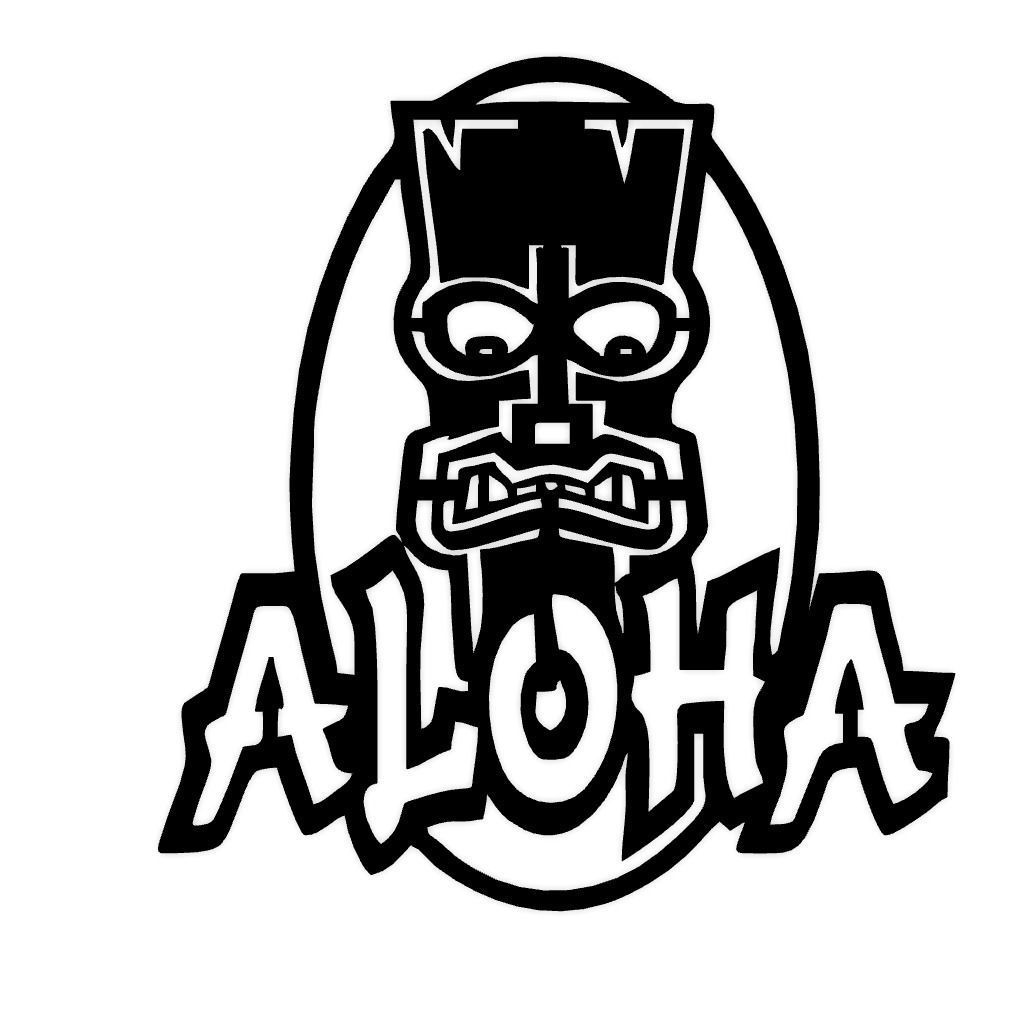 Symbol Aloha Wall Art 3D model 3D printable | CGTrader