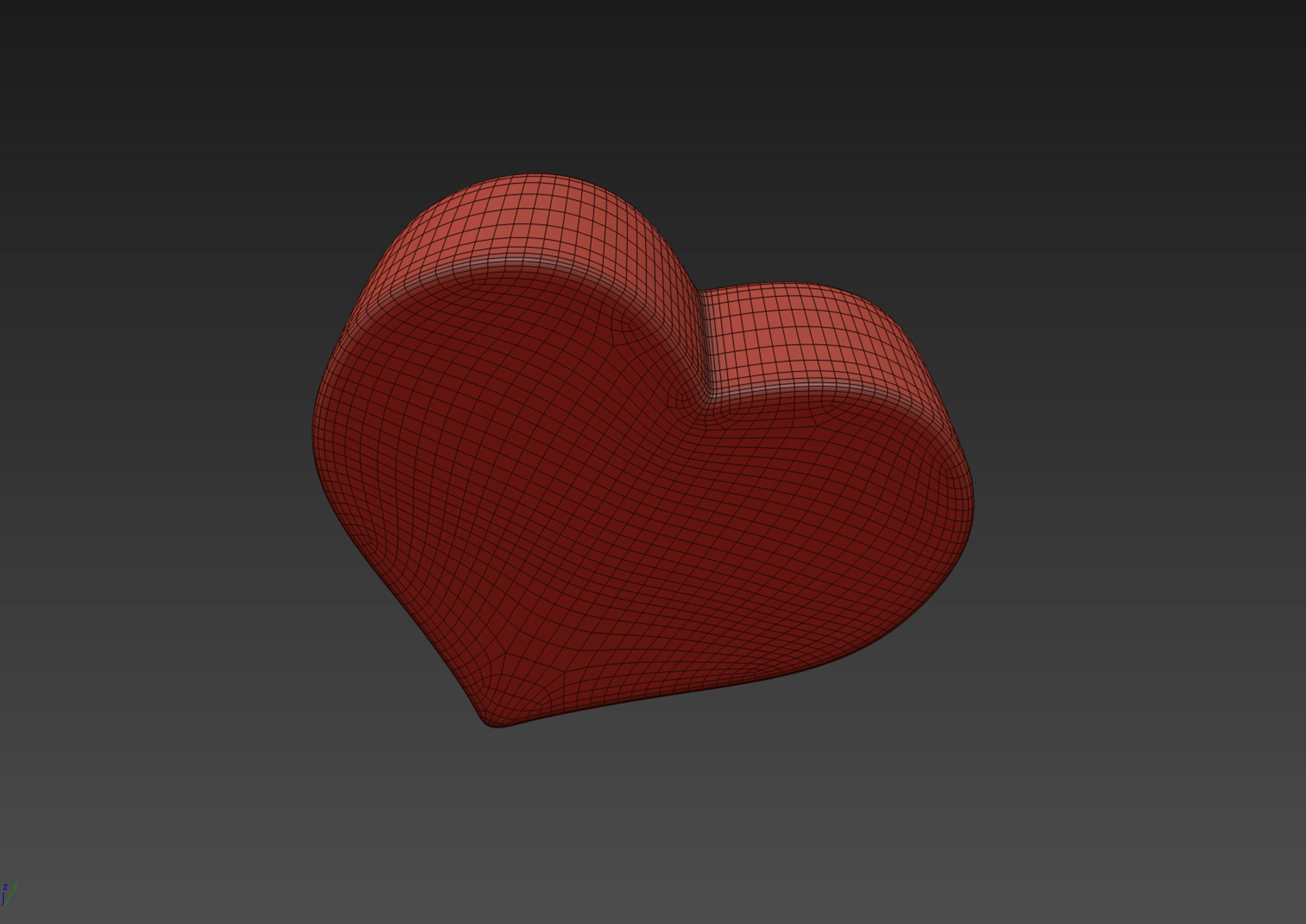 Milka Heart Love Chocolate Candy 3D model | CGTrader