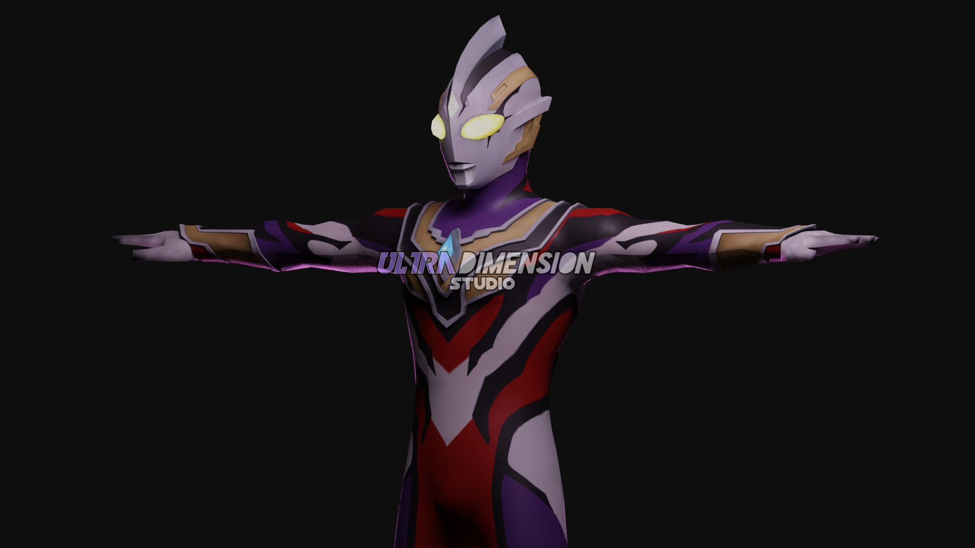 Ultraman Trigger Truth and Evil Trigger - 3D Model 3D model | CGTrader