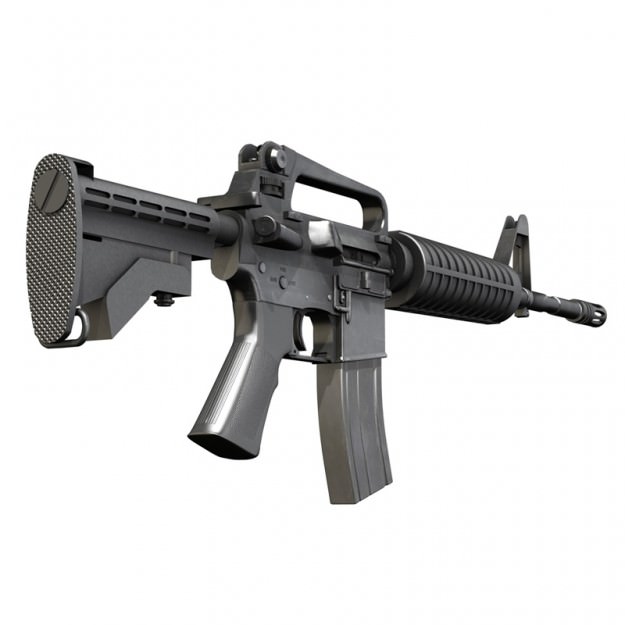 Colt M4A1 Carbine Assault rifle 3D model | CGTrader