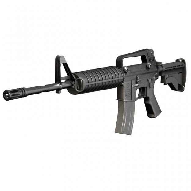 Colt M4A1 Carbine Assault rifle 3D model | CGTrader