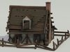 Broken Medieval House 3D model | CGTrader