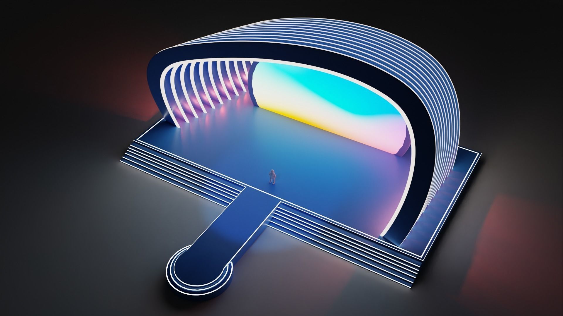 Entertainment Concert or Award Event Stage 3D model 3D model | CGTrader