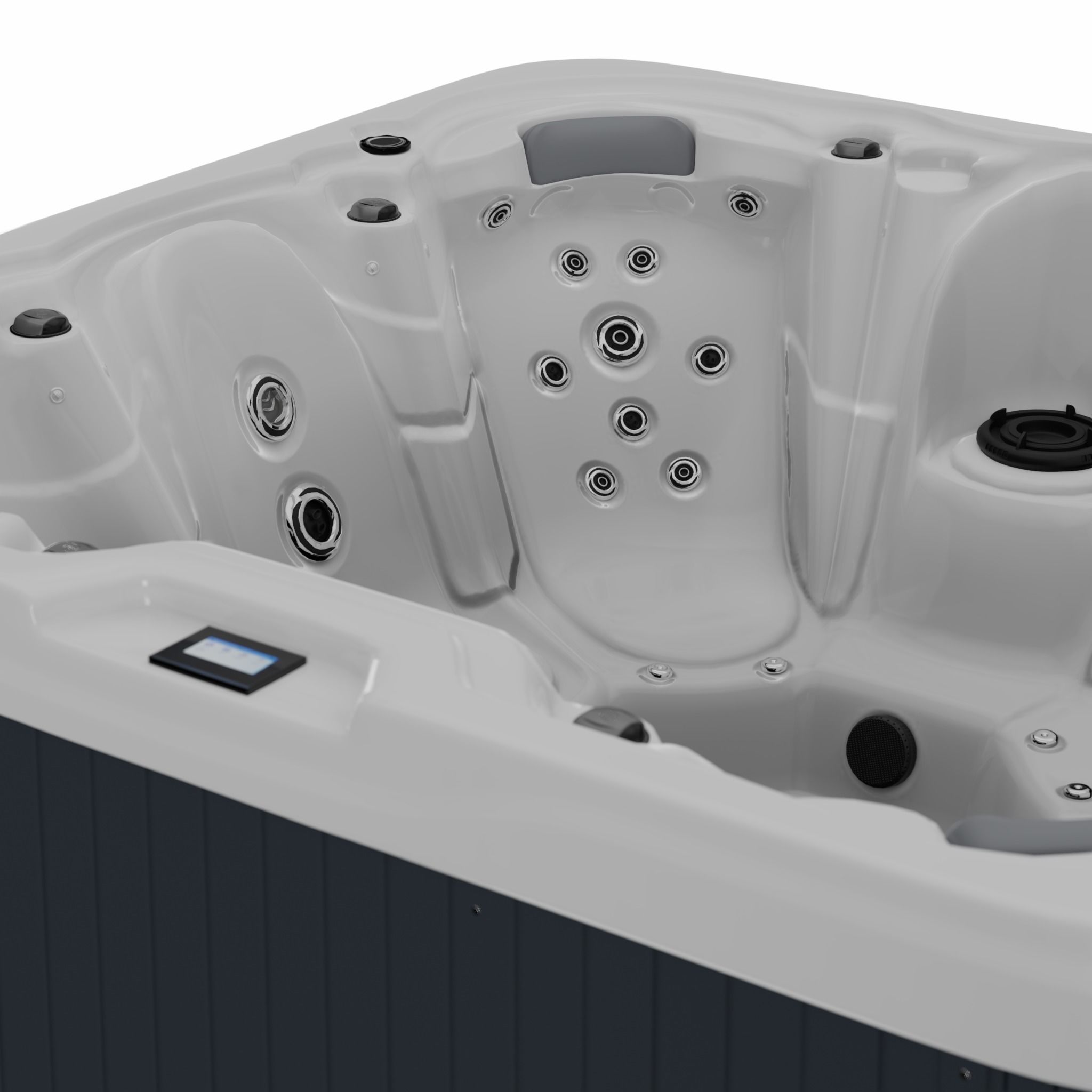 3D model 3D model of Hot Tub Jacuzzi MSPA Loen VR / AR / low-poly ...