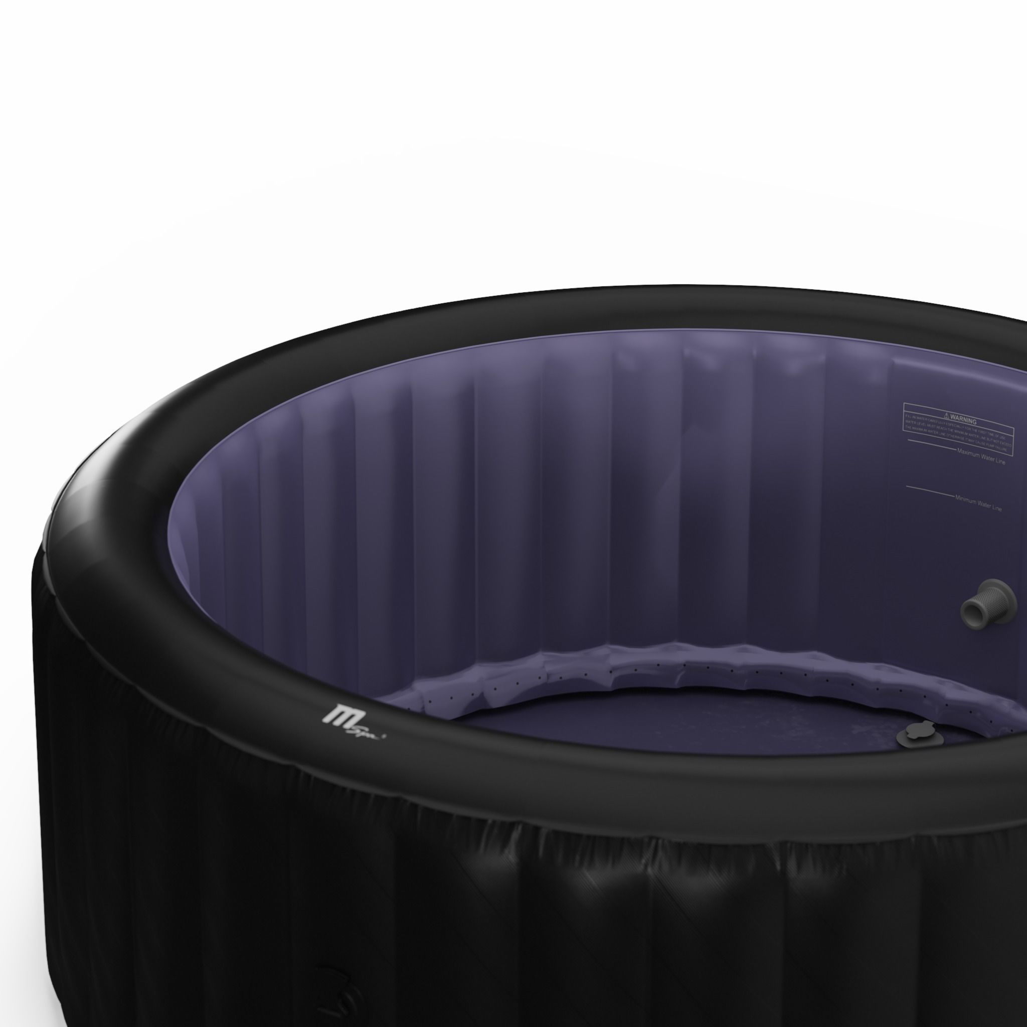 3D model 3D model of Hot Tub Jacuzzi MSPA Bergen 4p VR / AR / low-poly ...