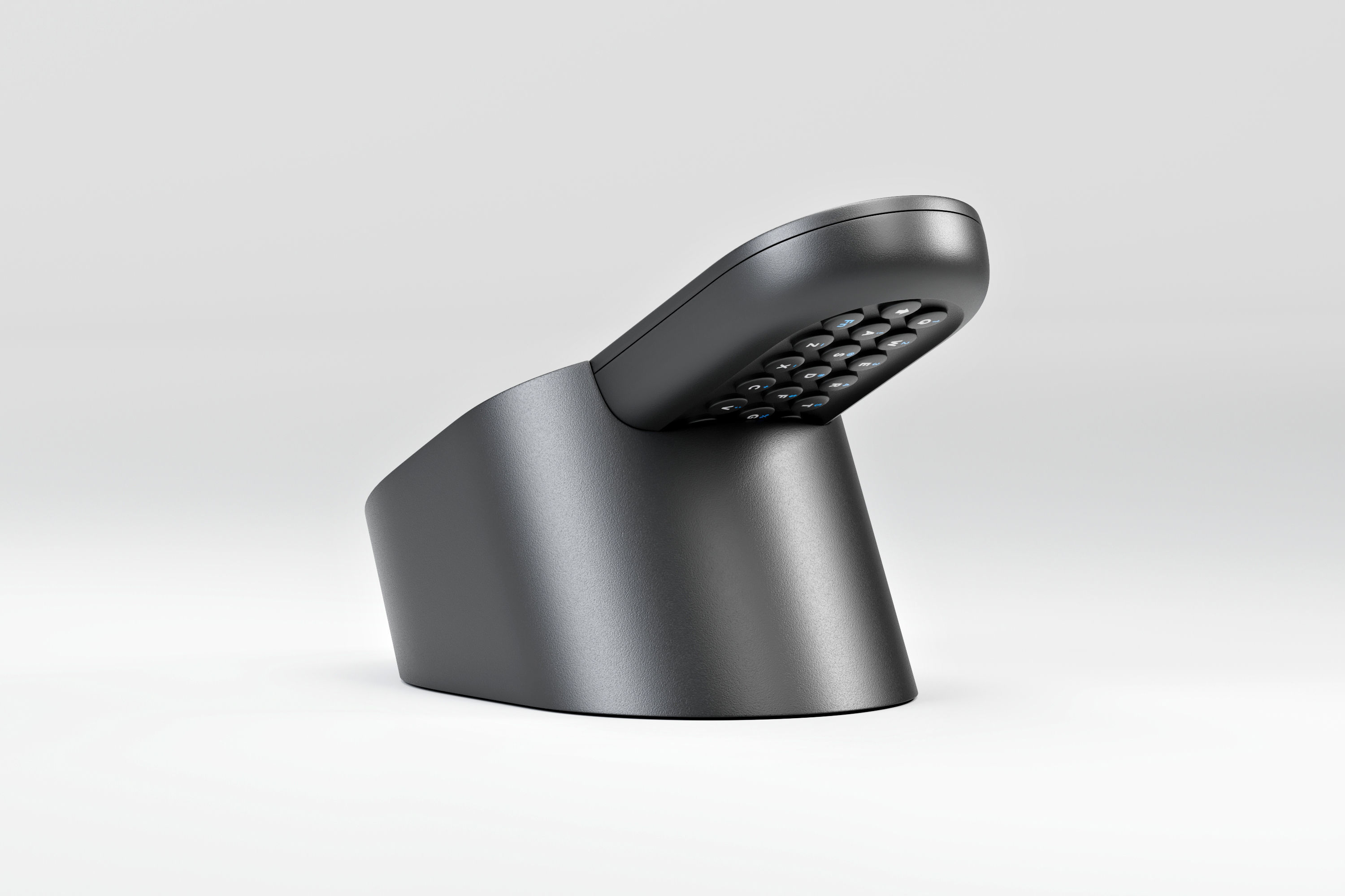 Google Meet Series One Remote Control 3D model | CGTrader