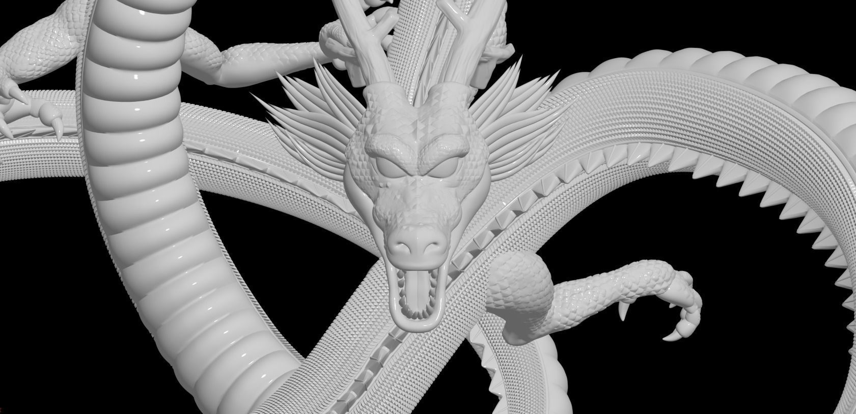 Dragon ball shenlong statue 3D print 3D model 3D printable | CGTrader