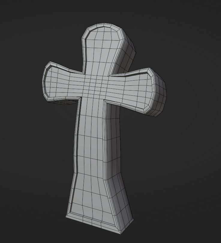 Cross free 3D model | CGTrader