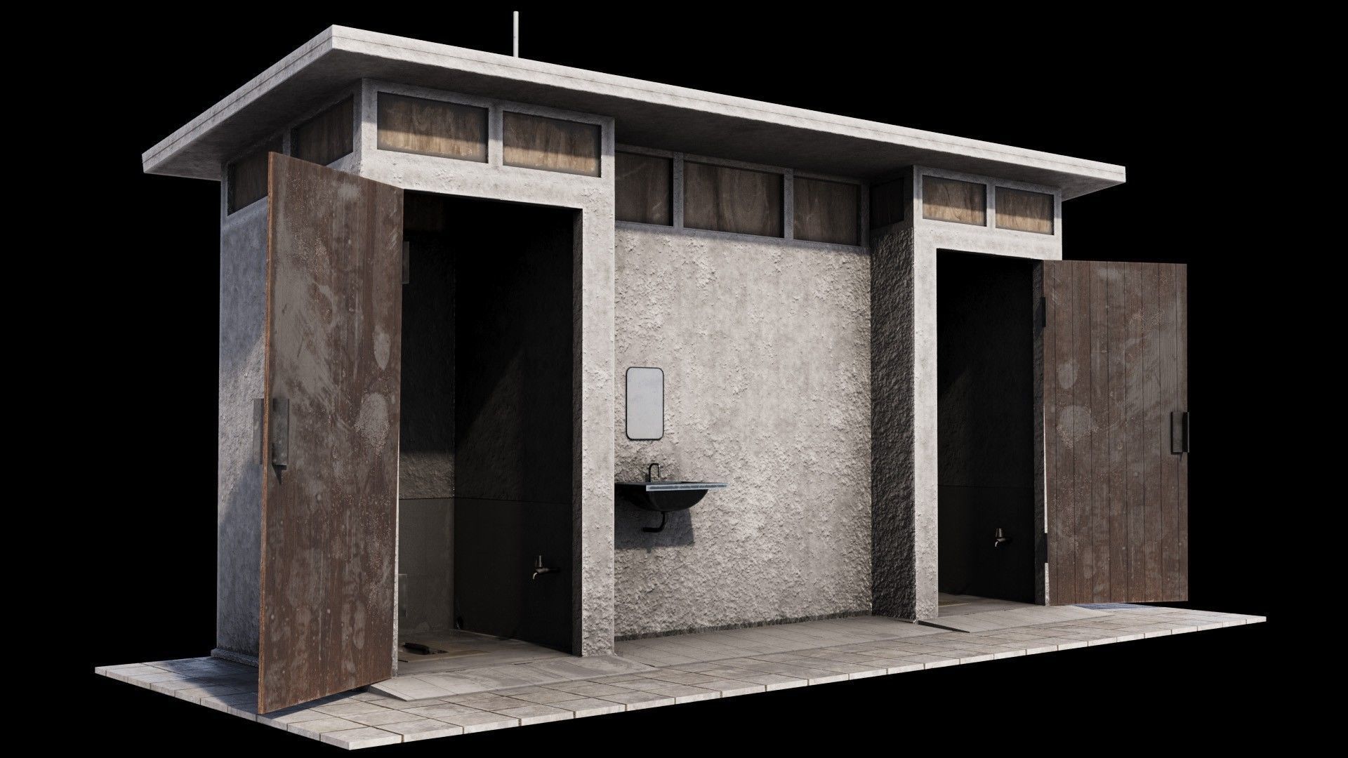 3D model Asian Toilet Pack VR / AR / low-poly | CGTrader