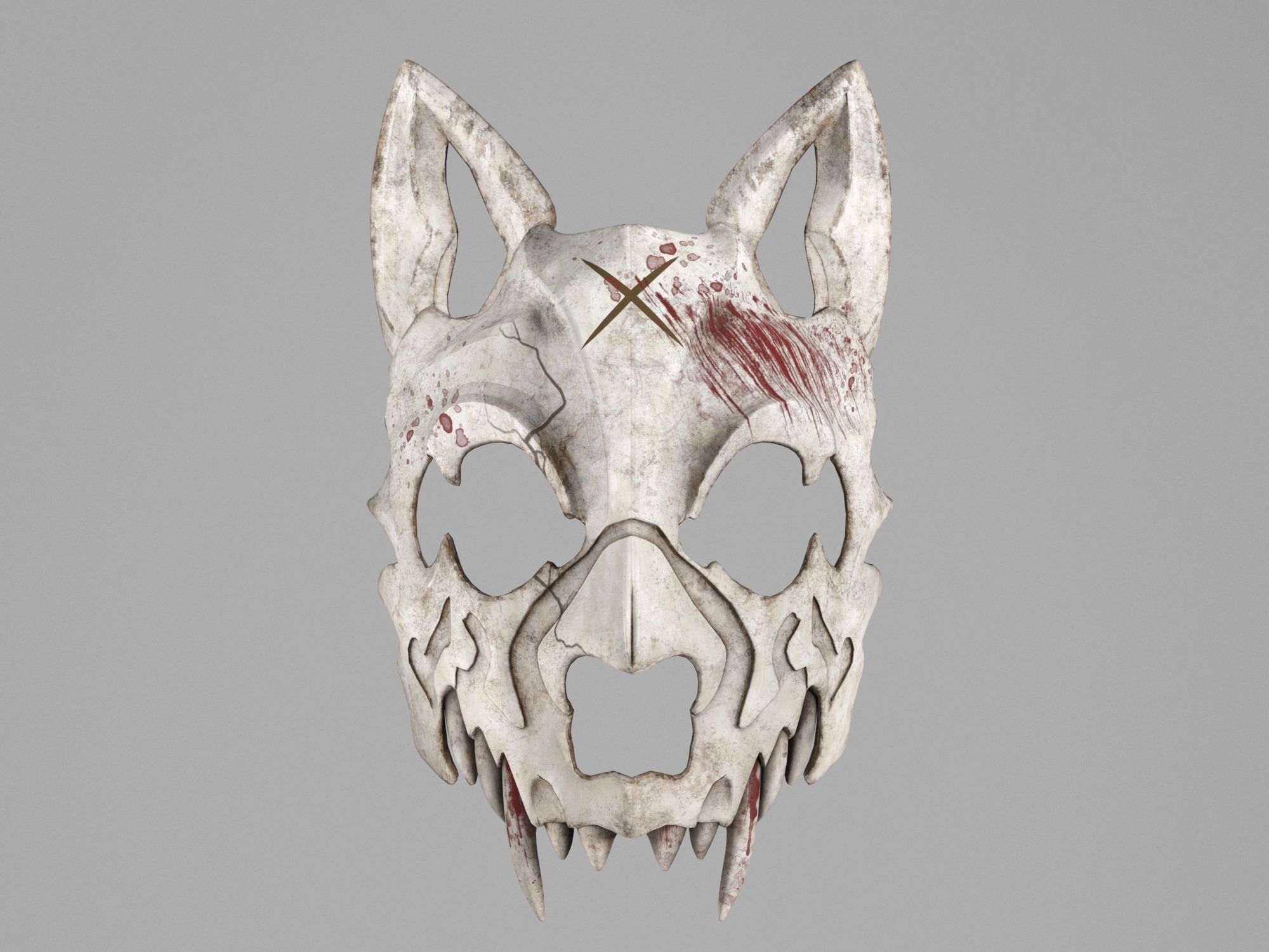 3D model bone mask VR / AR / low-poly | CGTrader