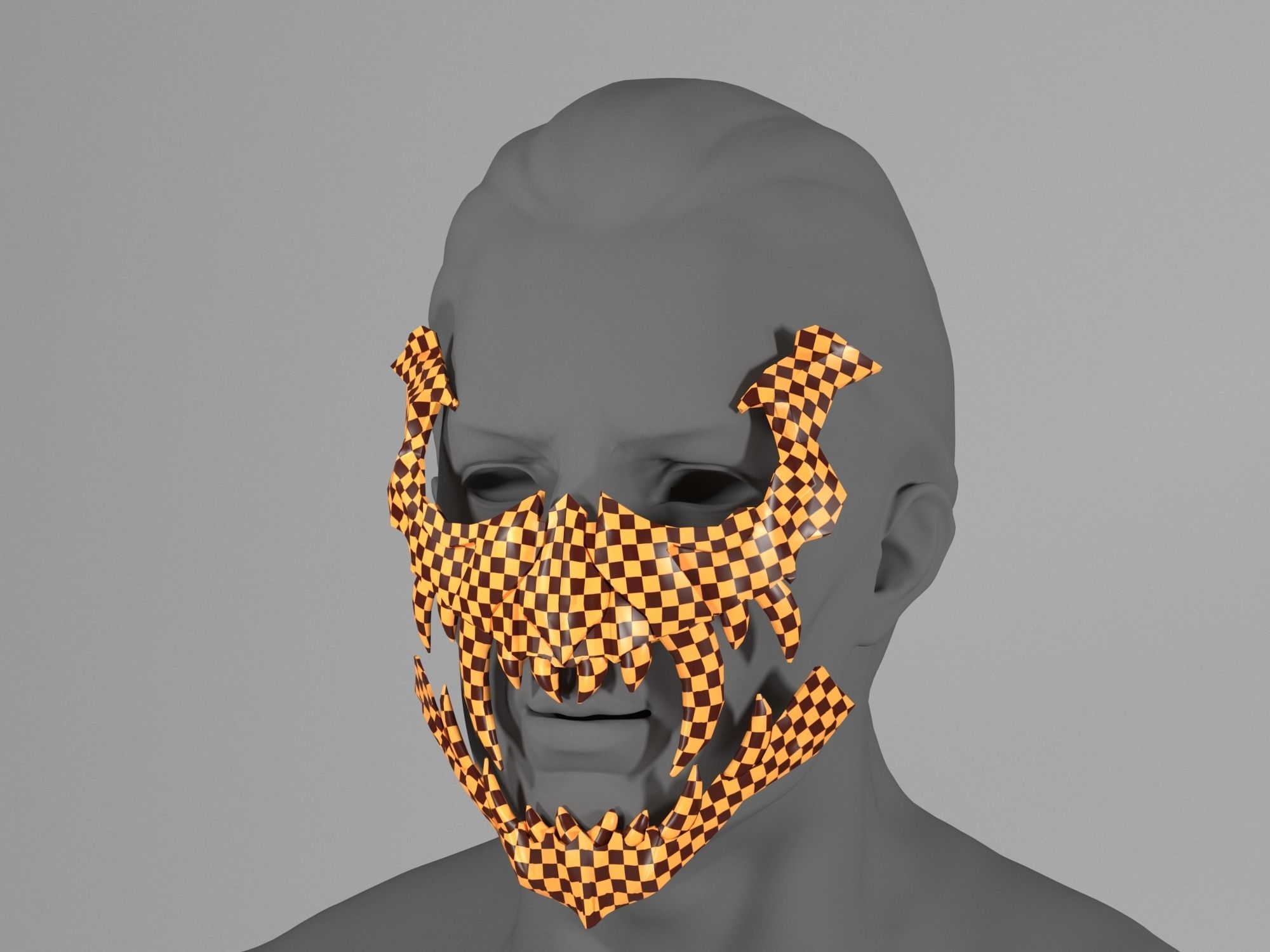 3D model bone mask VR / AR / low-poly | CGTrader