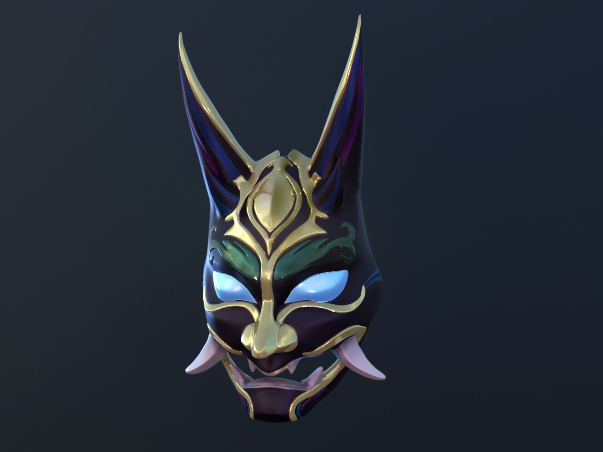 Xiao Mask and Vision 3D model 3D printable | CGTrader