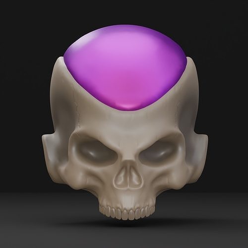 Frieza Helmet Cosplay 3D 3D model | CGTrader